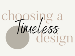 A Look At Trendy Vs Timeless Design | SKETCH. a design studio | Luxury ...